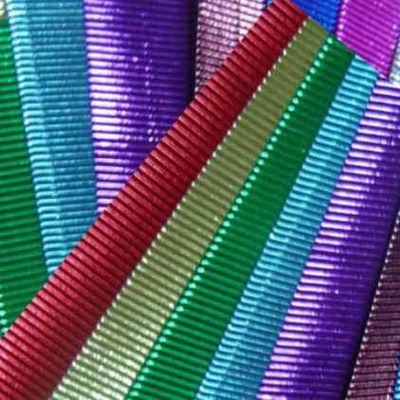 Metallic Corrugated Cards