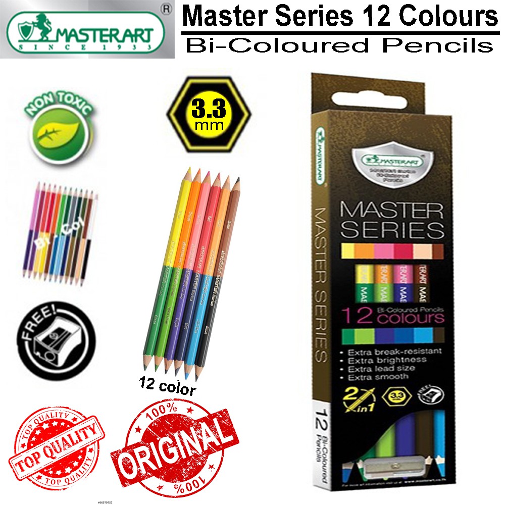 Master BI-COL Pencil Series 12 Colour (201012)